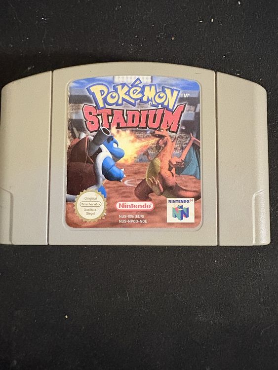 🕹️ Nintendo 64 – Pokémon Stadium (Original) (Gebraucht) in Niedergampel ...