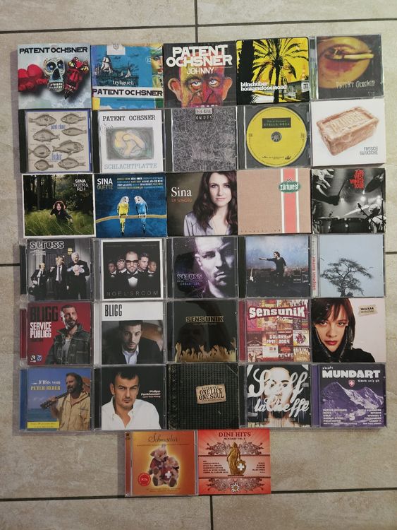 CD- Sammlung Schweizer Interpreten, 32 CD's (Gebraucht) in Kesswil für CHF 20 – mit Lieferung ...