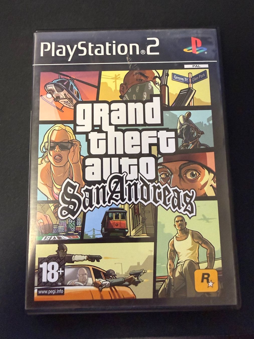 gran theft auto san andreas - PS2 (D'occasion) à Pont-de-la-Morge pour ...