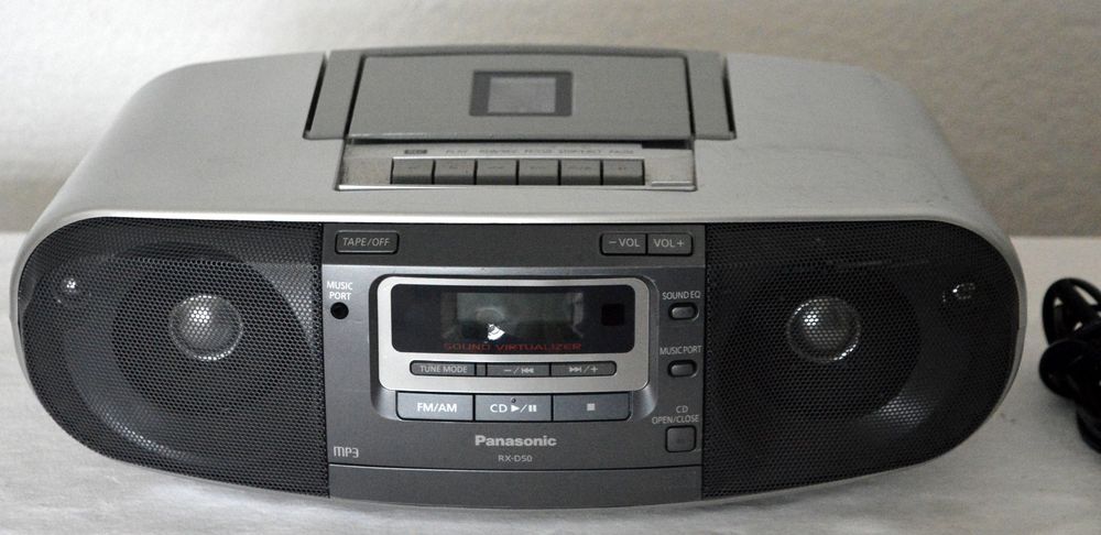 Boombox Panasonic RX-D50 CD-Radio Kassette, cassette (Gebraucht) in ...