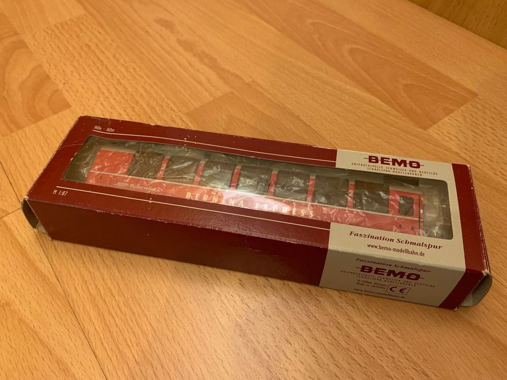 Bemo RhB Panoramawagen Bernina Express (Gebraucht) in Därligen für CHF 61 – mit Lieferung auf ...