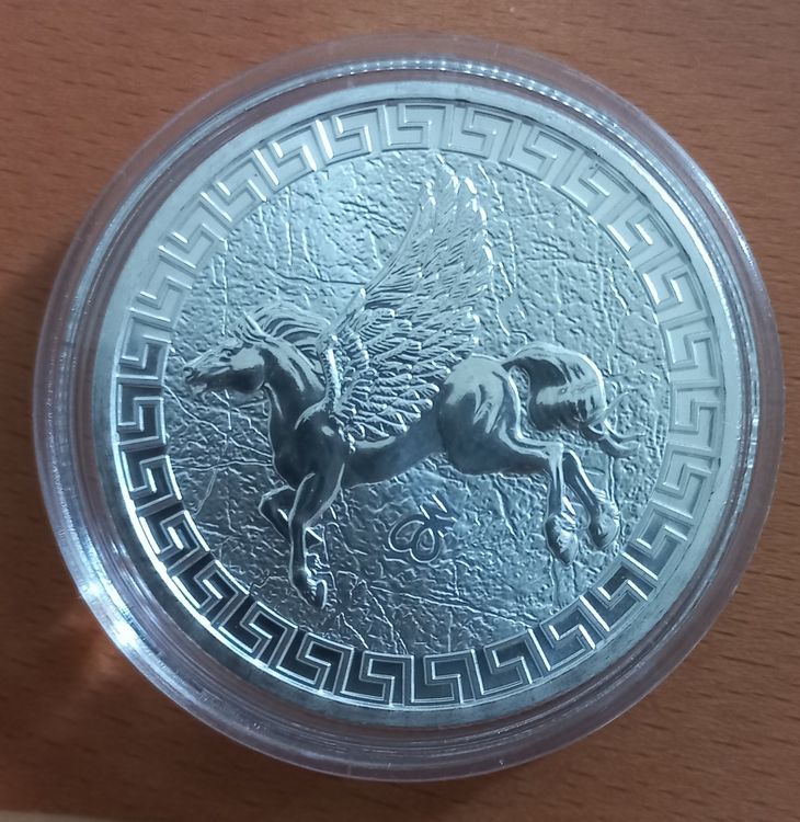 1Unze Oz, Silbermünze, Pegasus 2022 St.Helena (Neu und originalverpackt) in Wattwil für CHF 35 ...