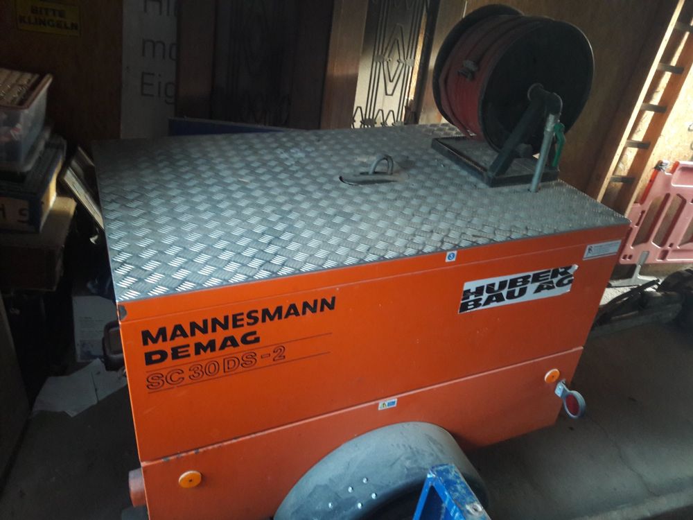 Kompressor Bau Mannesmann Demag Sc30ds-2 (Gebraucht) in Arni AG für CHF 6000 – nur Abholung auf ...