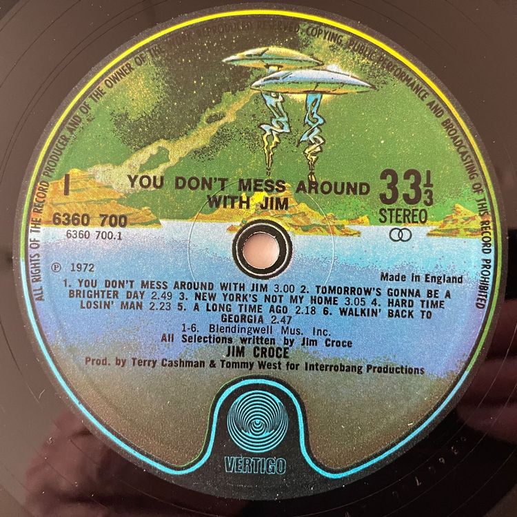 JIM CROCE - YOU DON`T MESS AROUND WITH JIM (Gebraucht) in Zürich für ...