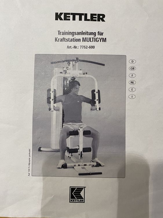 Kettler MULTIGYM Kraftstation (Gebraucht) in Olten für CHF 122 – nur ...