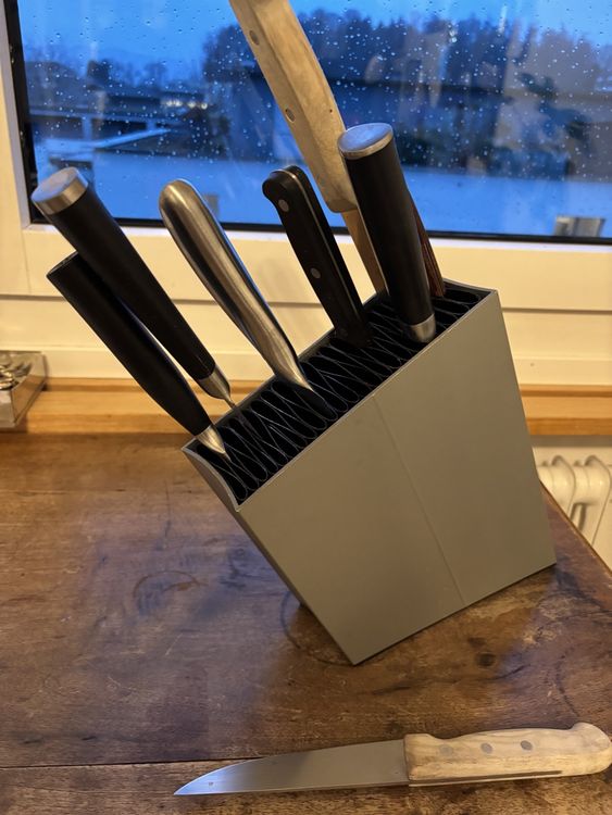 Design Messerblock Alu | Kaufen auf Ricardo