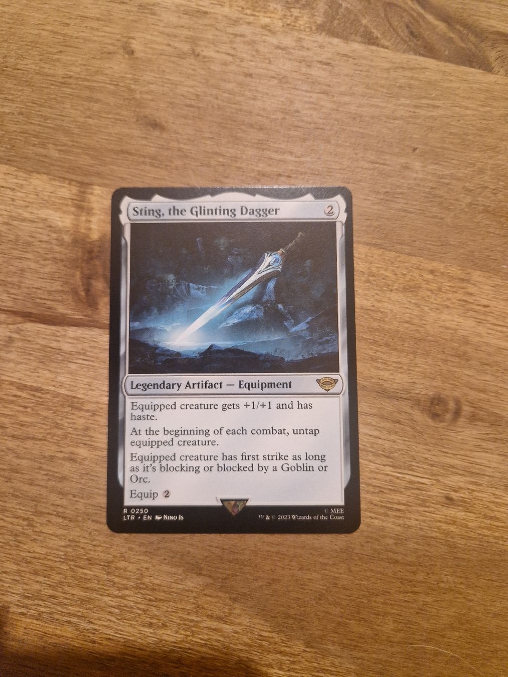 MTG - Sting, the Glinting Dagger - Lord of the Rings (Neu (gemäss ...