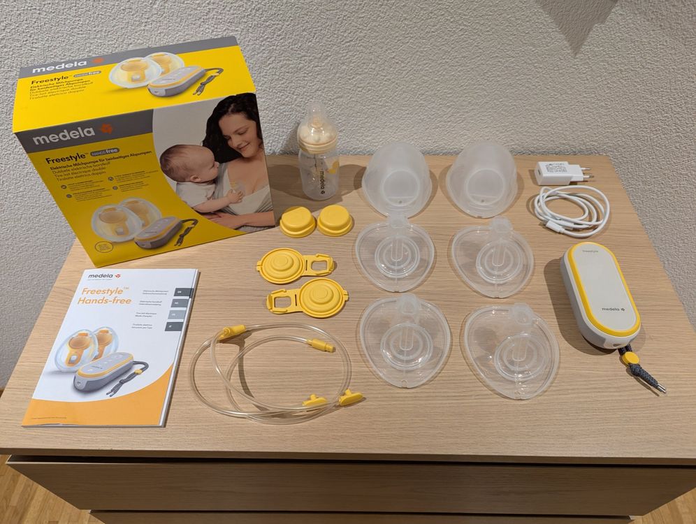 Medela Freestyle Hands-Free Doppelmilchpumpe (Gebraucht) in Hergiswil ...