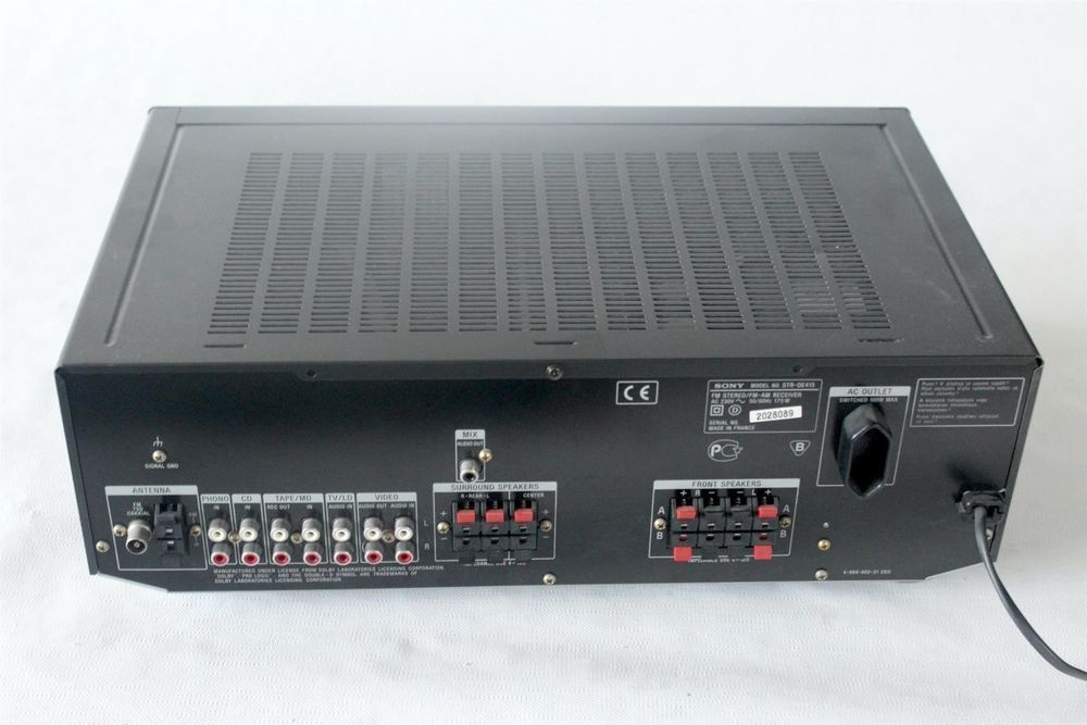 Dolby Pro Logic - AM/FM - Receiver SONY STR DE415 | Kaufen auf Ricardo