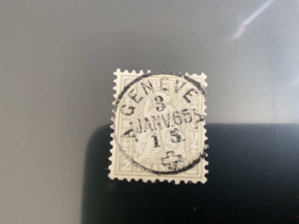 Briefmarken Schweiz sitz.Helvetia (Gebraucht) in Binningen für CHF 5 – mit Lieferung auf Ricardo ...