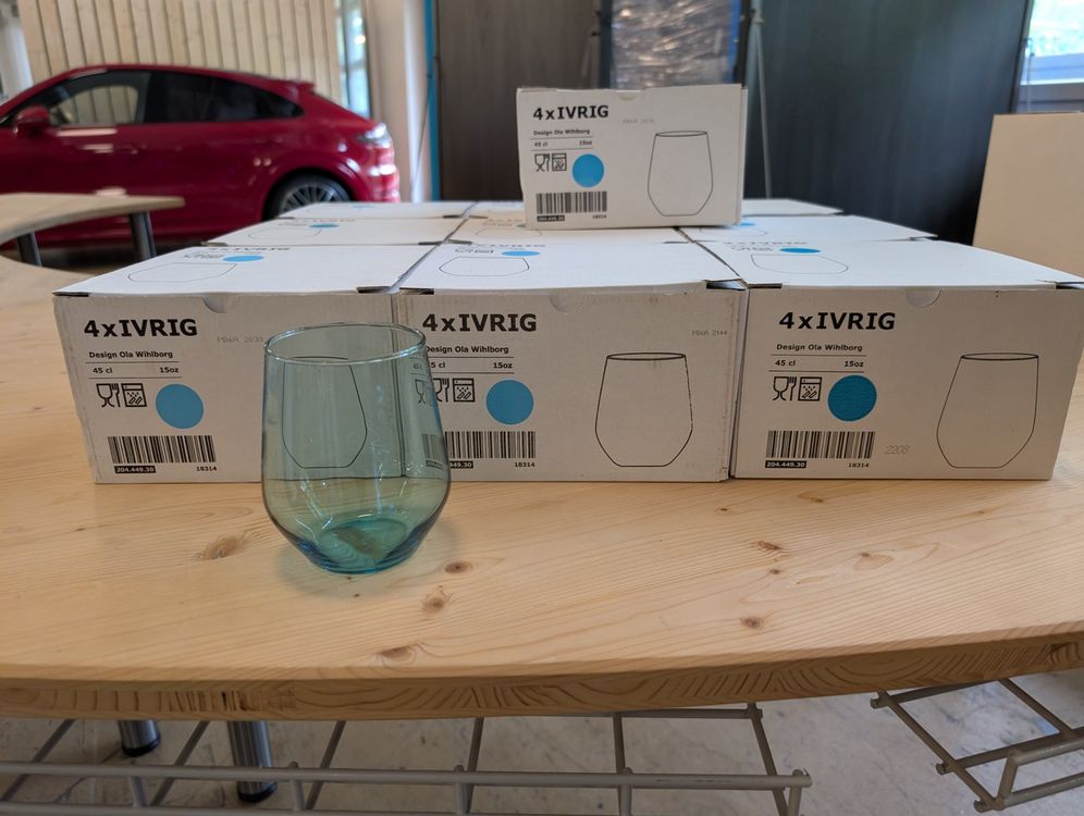 4x Ivrig Ikea Gläser | Kaufen auf Ricardo