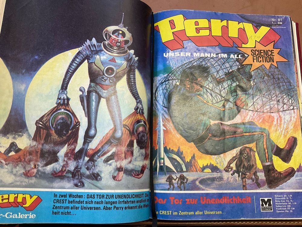 🚀 PERRY - 70er KULT COMICS - Sammlung ! 🚀 (Gebraucht) in Waltenschwil ...