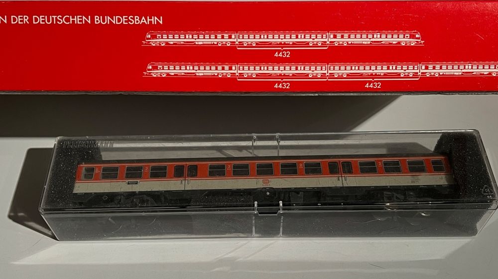 Fleischmann 4430/4432 Pendelzug VT 610 DB H0 DC Eisenbahn (Gebraucht) in Niederurnen für CHF 75 ...