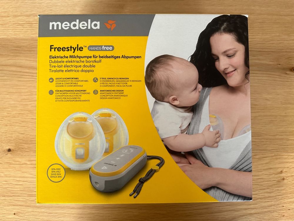 Medela Freestyle HANDS-free elektrische Doppelmilchpumpe (Neu (gemäss Beschreibung)) in Seuzach ...
