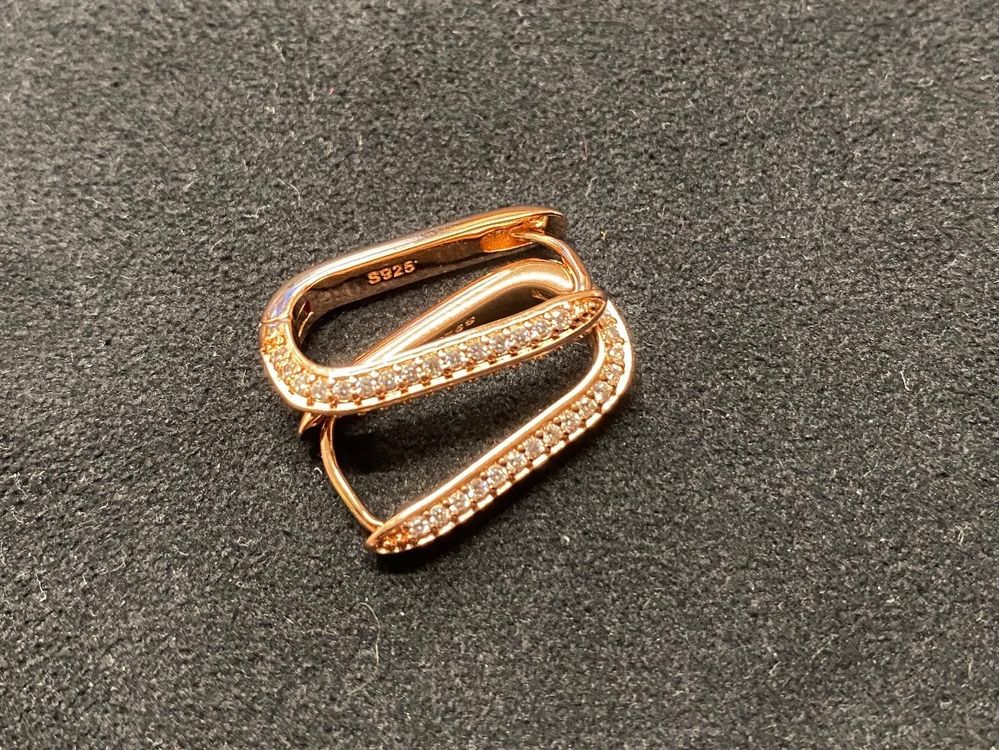 Creolen 925 Silber mit Zirkonia (Neu (gemäss Beschreibung)) in Anglikon für CHF 13.5 – mit ...