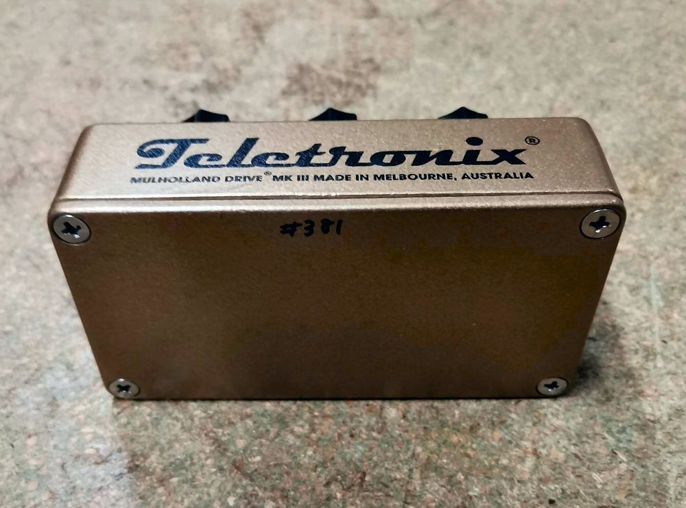 Teletronix Mulholland Drive Overdrive FX Pedal | Kaufen auf Ricardo
