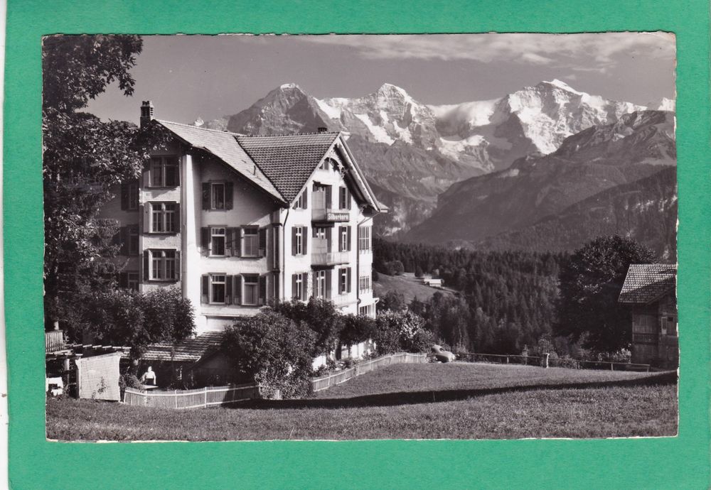 Kurheim Silberhorn Beatenberg Eiger Mönch Jungfrau 1958 (Defekt) in Herisau für CHF 1 – mit ...