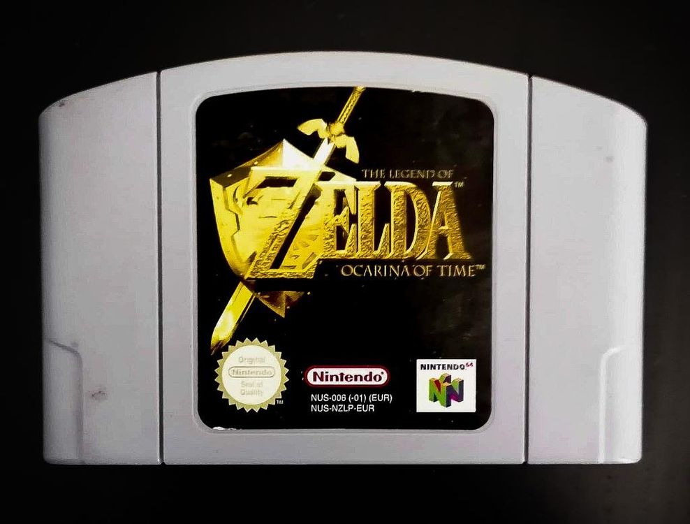 Zelda Ocarina of Time [Nintendo 64] [NUS-NZLP-EUR] (Gebraucht) in La ...