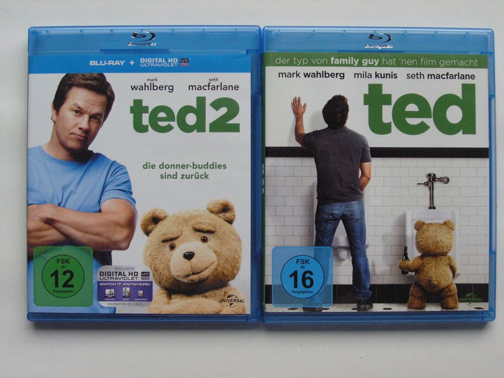 Ted & Ted 2 (2-Movie Collection, 2 Blu-rays) (Gebraucht) in Zuzwil SG für CHF 6.5 – mit ...
