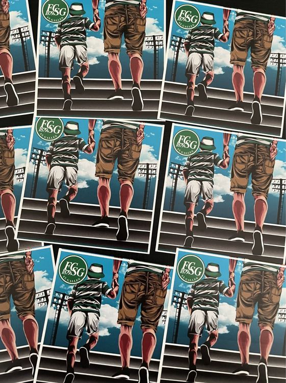 200 Stickers FCSG St-Gall (Neu und originalverpackt) in Leytron für CHF ...