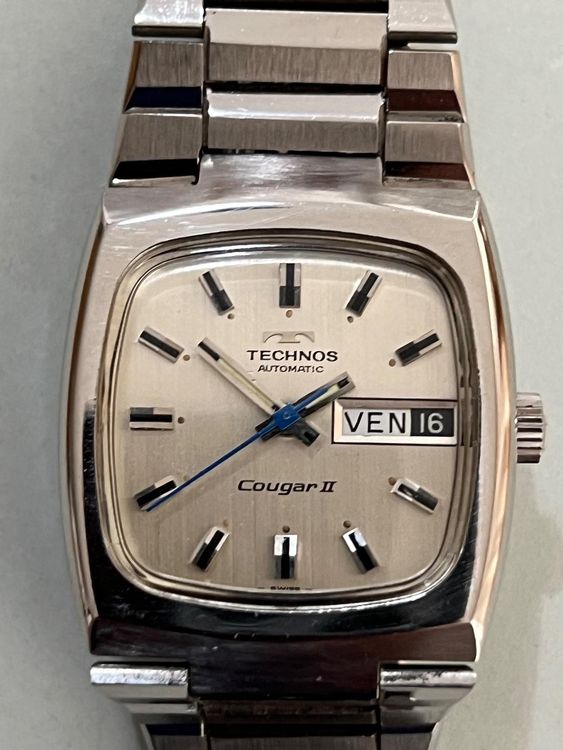 MONTRES Automatique TECHNOS Cougar 2 Vintage (D'occasion) à Vevey pour ...