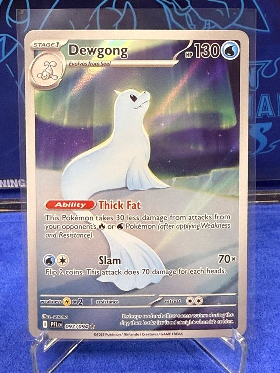 Pokemon - Phantasmal Flames PFL EN 097 Dewgong (Gebraucht) in ...