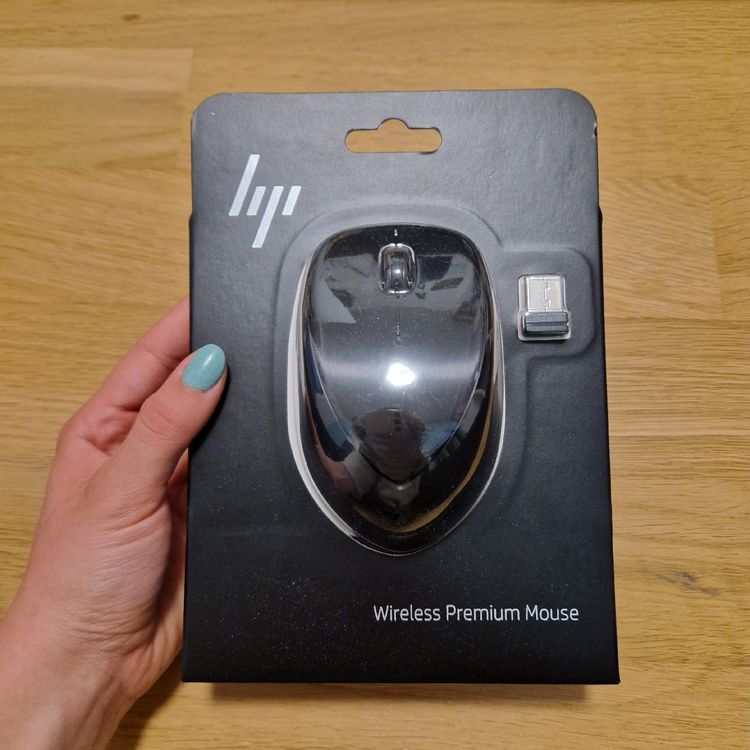 HP premium Maus Computermaus wireless USB neu (Neu und originalverpackt ...