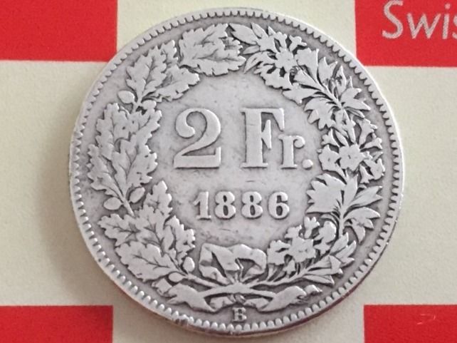 2 Franken 1886 -ss, nur 1,0 Mio! (Gebraucht) in Elsau für CHF 9.5 – mit Lieferung auf Ricardo kaufen