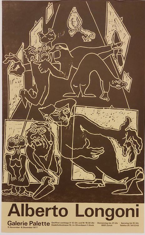 Alberto LONGONI, Galerie Palette 1977 (Gebraucht) in Lausanne für CHF ...