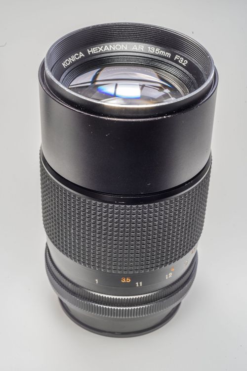 Konica Hexanon 135 mm F 3.2 für Sony NEX (Gebraucht) in Hettlingen für ...