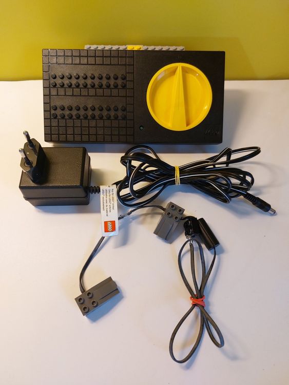 Lego 9V Eisenbahn Transformator, Adapter, Ans.Kabel spröde!! (Gebraucht ...