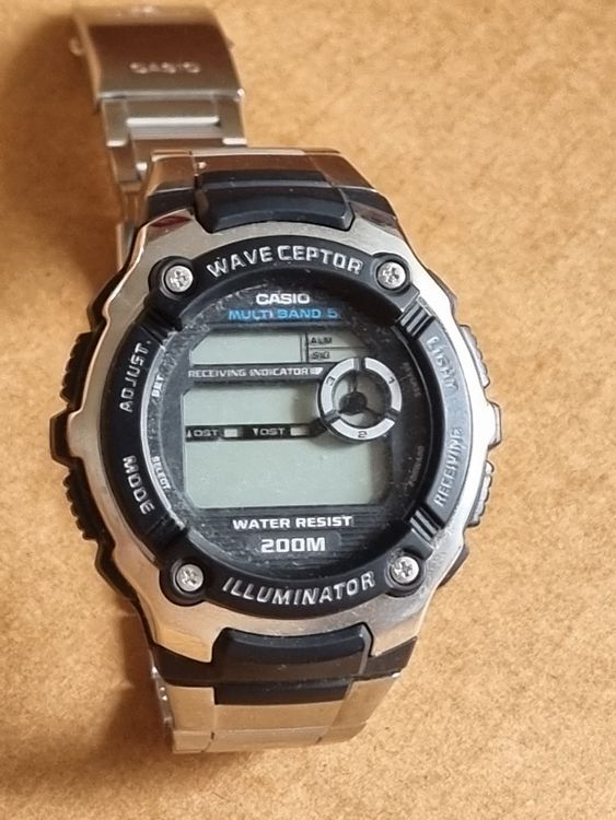 CASIO UHR WAVE CAPTOR (Gebraucht) in Schaffhausen für CHF 30 – mit Lieferung auf Ricardo kaufen