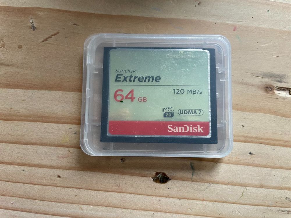 SANDISK CompactFlash Card Extreme Pro 64GB (Gebraucht) in Zürich für ...