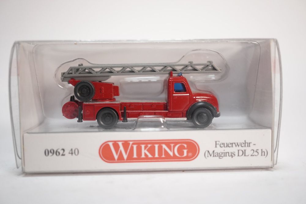 e32 Wiking Spur N 0962 40 Feuerwehr Drehleiter Magirus DL 25 (Gebraucht ...