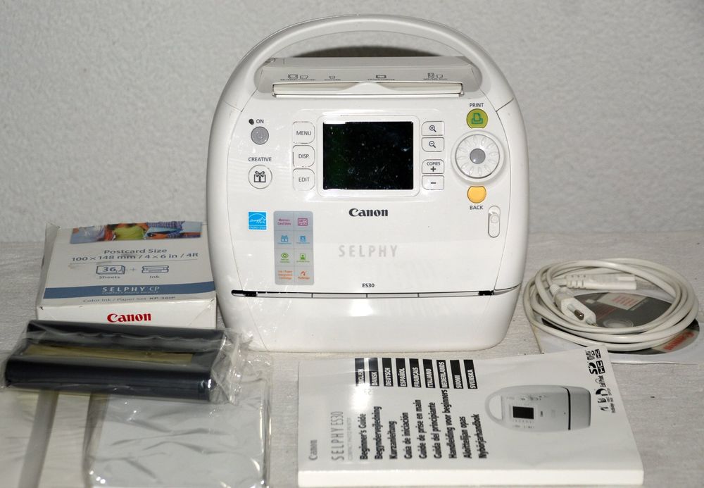 Fotodrucker Canon Selphy ES30 Imprimante photo | Kaufen auf Ricardo
