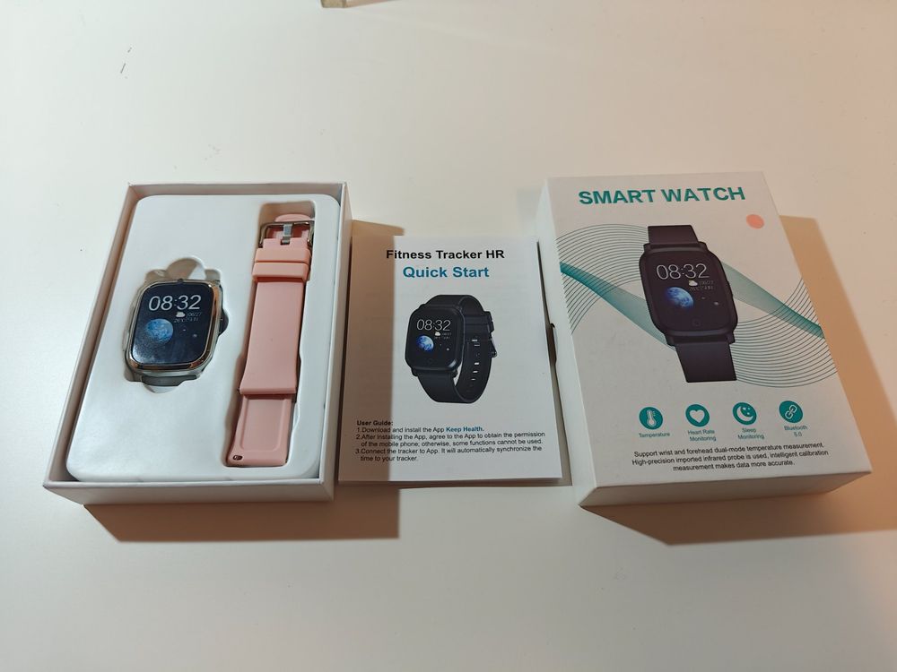 Fitness Tracker Smartwatch Neuwertig ⌚🎁 (70) (Neu (gemäss Beschreibung ...