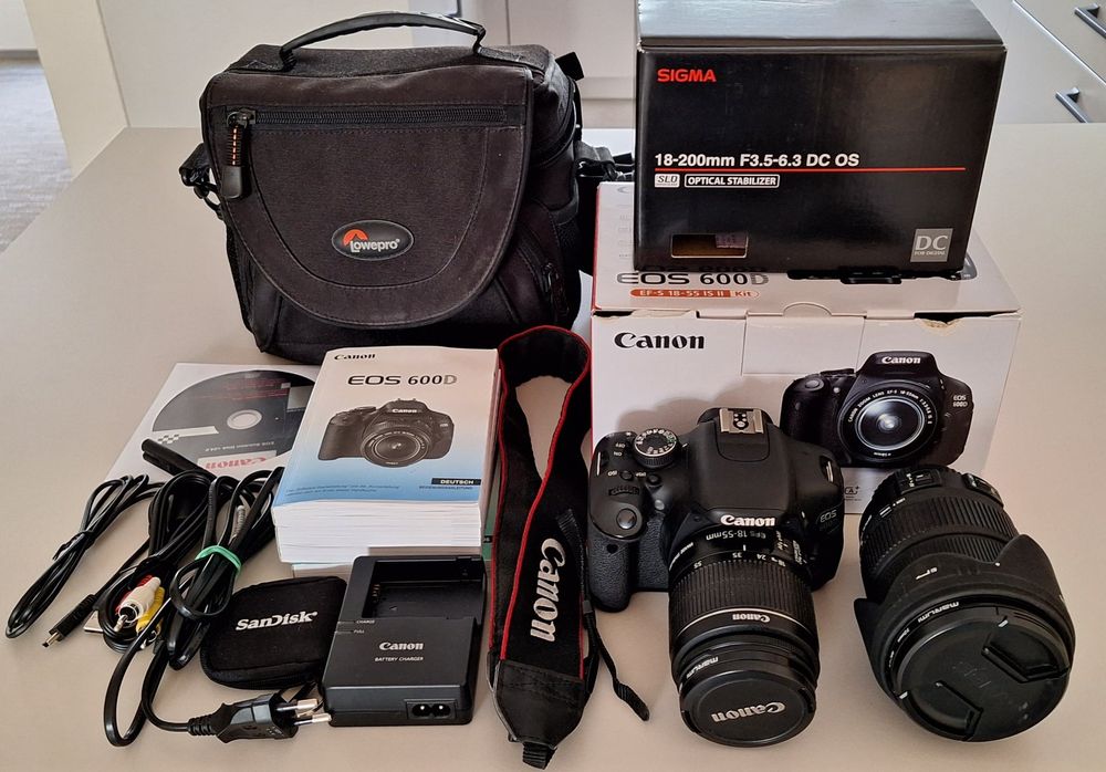 Canon EOS 600D Kit (Gebraucht) in Volketswil für CHF 260 – mit ...