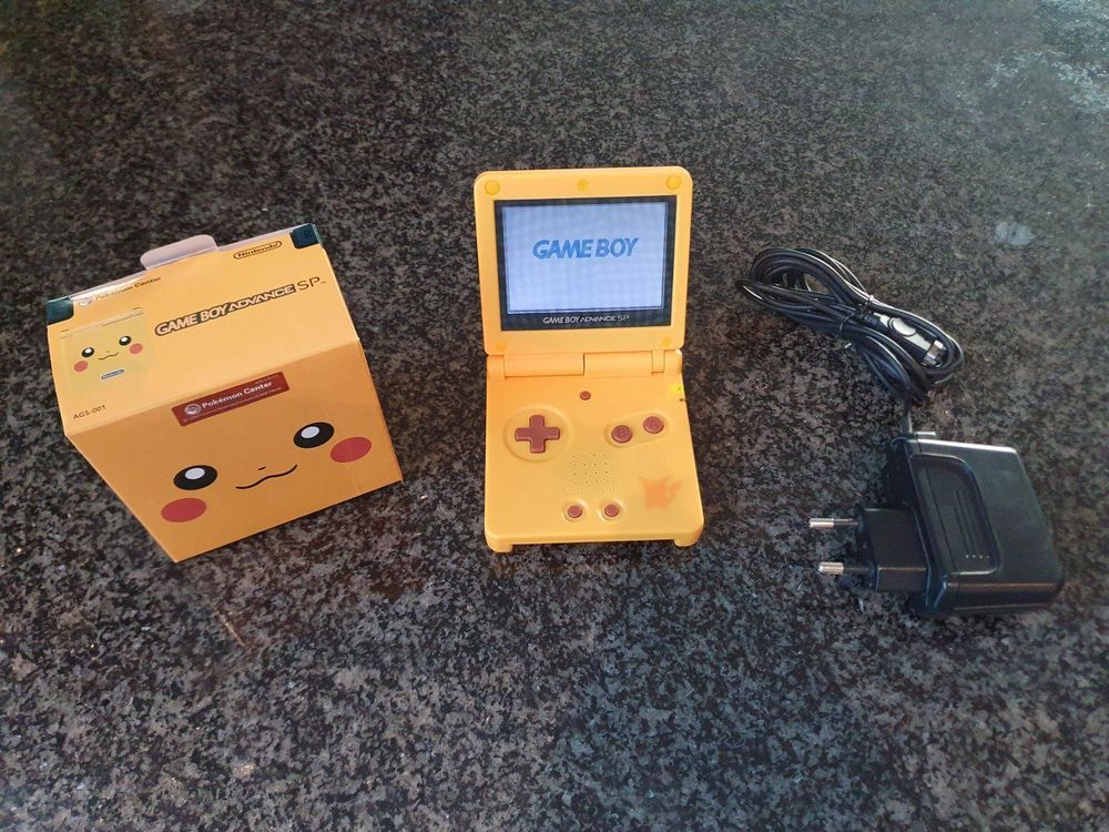 Gameboy Advance SP Pikachu Edition (Gebraucht) in Steinhausen für CHF ...