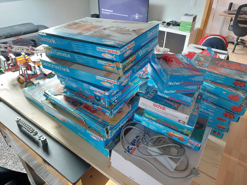 FISHERTECNIK GROSSE SAMMLUNG (Gebraucht) in Bernhardzell für CHF 175 – nur Abholung auf Ricardo ...