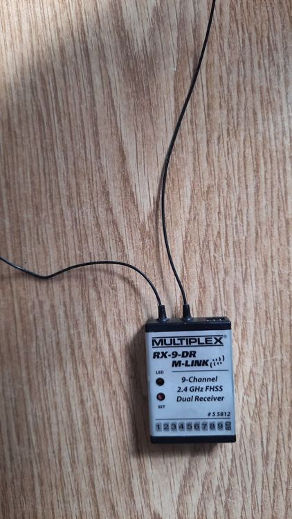 Empfänger Multiplex RX 9 DR (Gebraucht) in Niederglatt ZH für CHF 77 ...