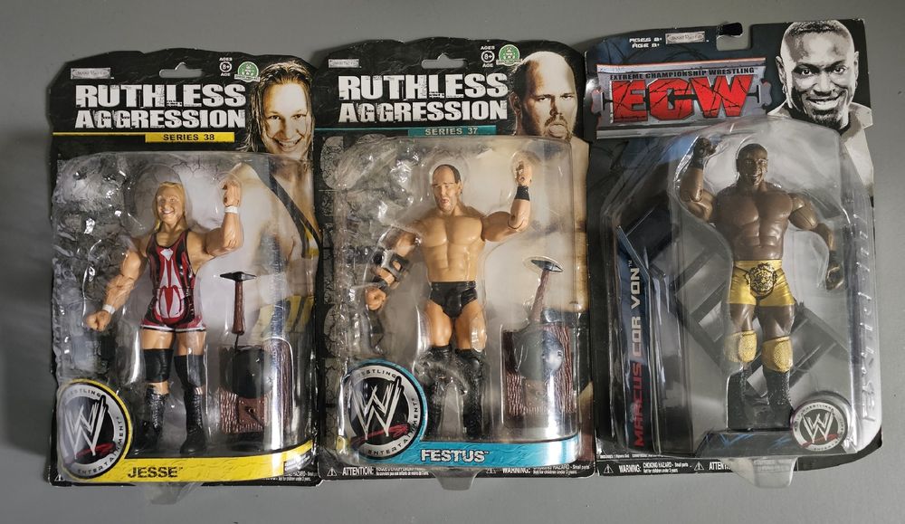 3x WWE Figuren Jesse, Festus, Cor Von (Gebraucht) in Burgdorf für CHF ...