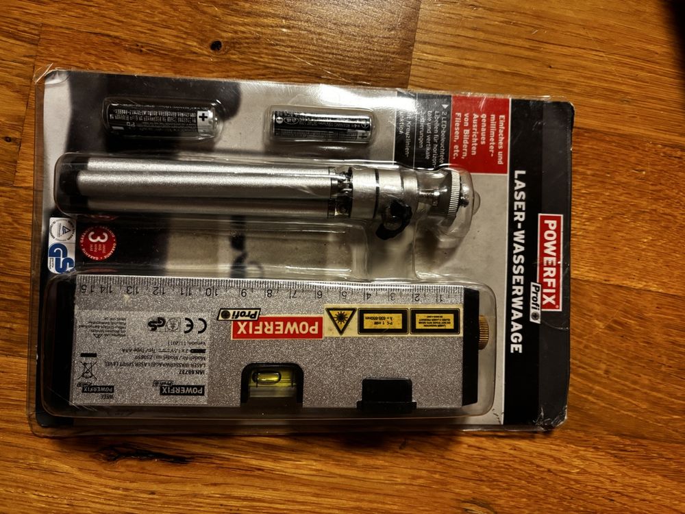 Powerfix Laser-Wasserwaage Profi (Neu (gemäss Beschreibung)) in ...