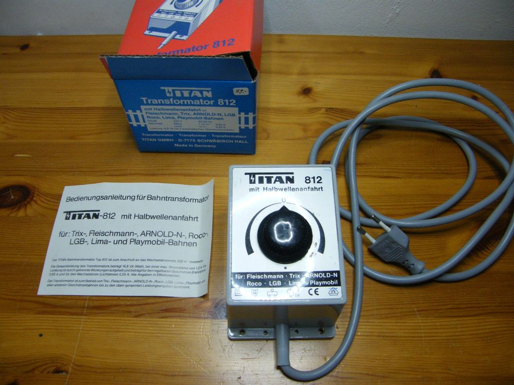 Trafo HO (Gebraucht) in Winterthur für CHF 22 – mit Lieferung auf Ricardo kaufen