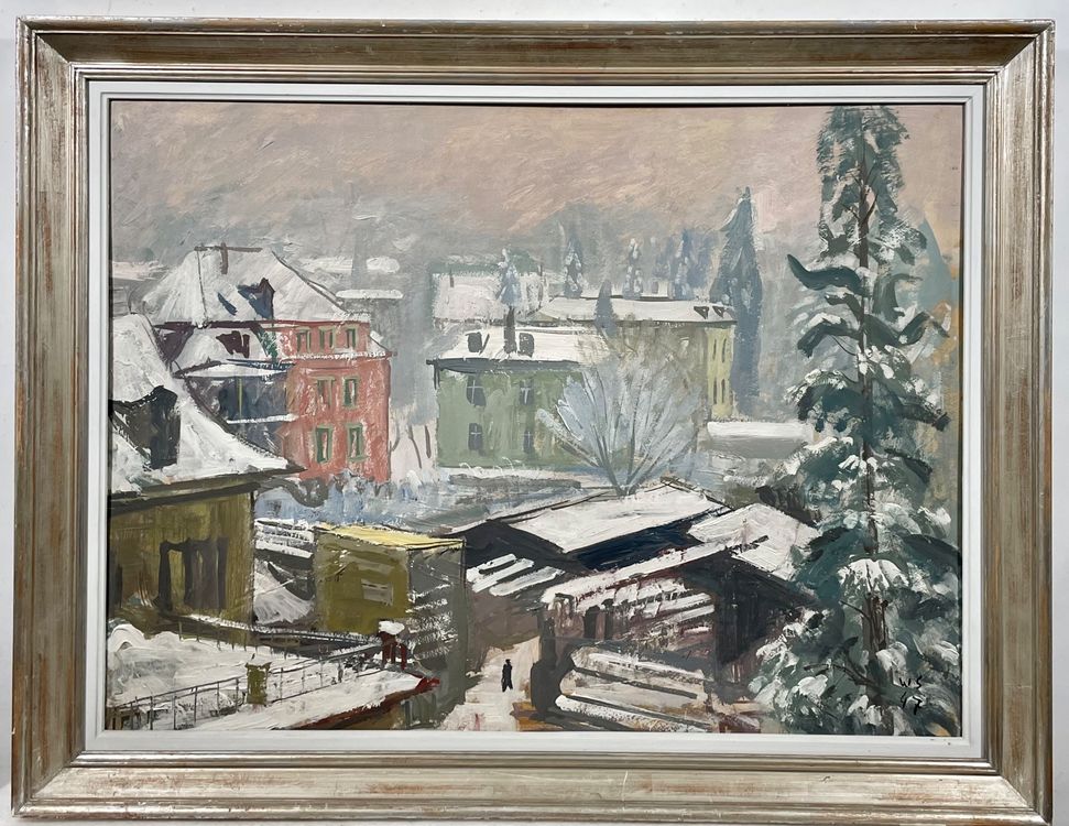 Walter Sautter (1911-1991) grosses Gemälde (Gebraucht) in Root für CHF ...