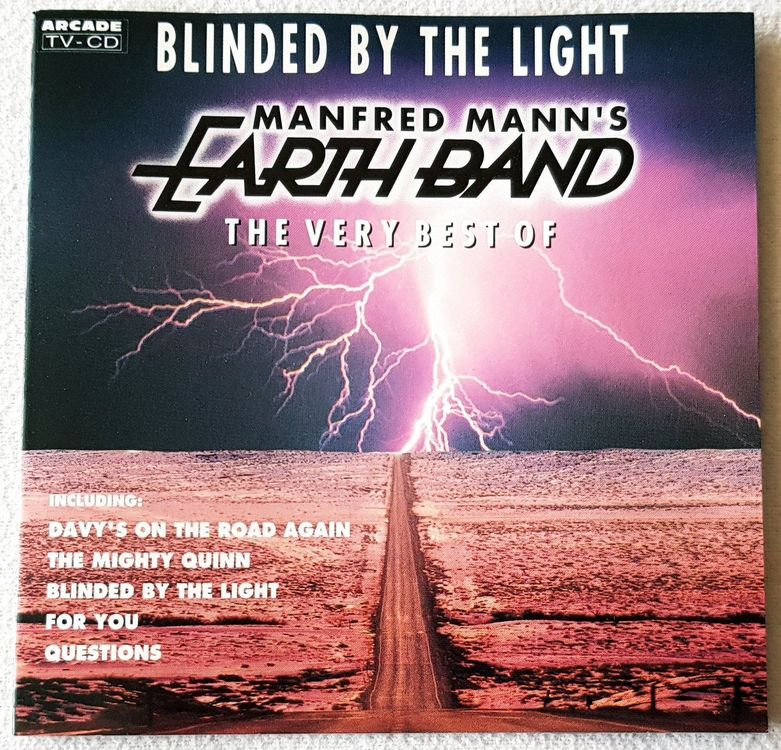 Manfred Mann's Earth Band – Blinded By The Light - CD - 1992 (Gebraucht ...