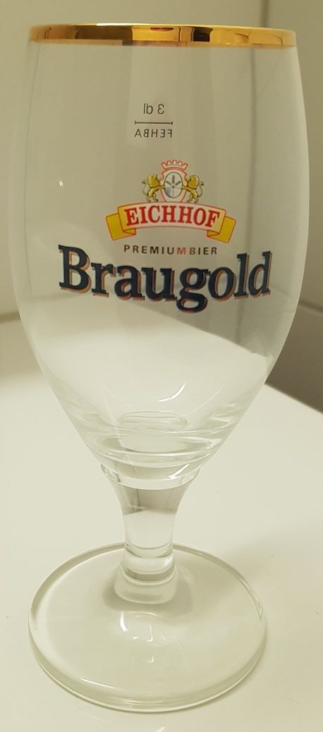 ‼️ Neujahrsaktion 6 x Eichhof Braugold 3 dl Biergläsern Set (Gebraucht ...