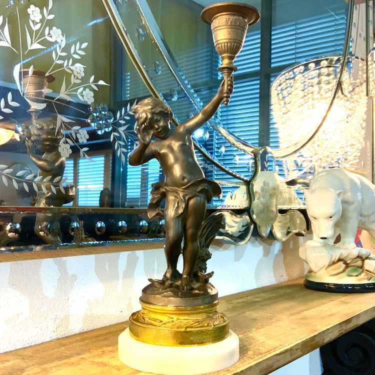 AUGUSTO MOREAU JUGENDSTIL SKULPTUR SIGNIERT FRANCE UM 1900 (Gebraucht) in Biglen für CHF 121 ...