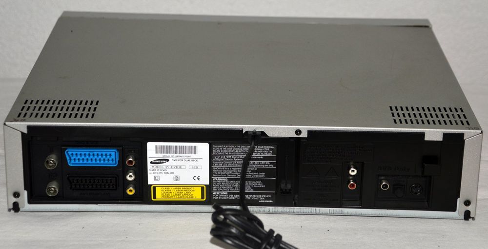 Combo DVD / VHS Samsung SV-DVD3E (Gebraucht) in Collonges für CHF 80 – mit Lieferung auf Ricardo ...