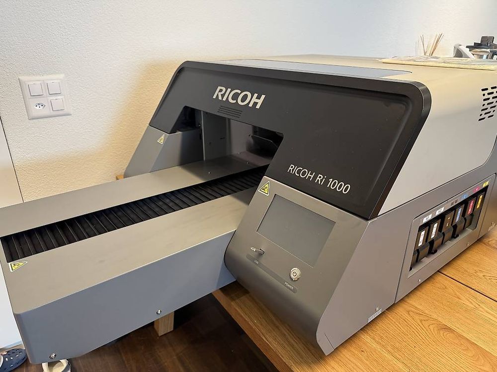 Ricoh Ri 1000 Textildrucker DTG / DTF (Gebraucht) in Kloten für CHF ...