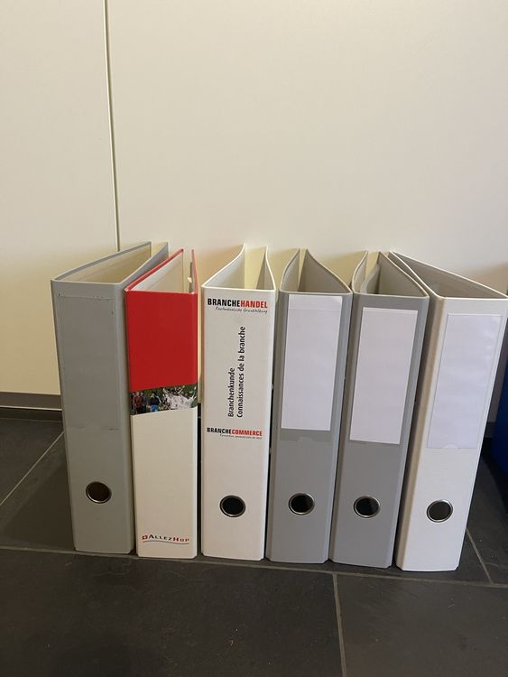 6x Dicke Ordner in verschiedenen Farben (Gebraucht) in Bassersdorf für ...